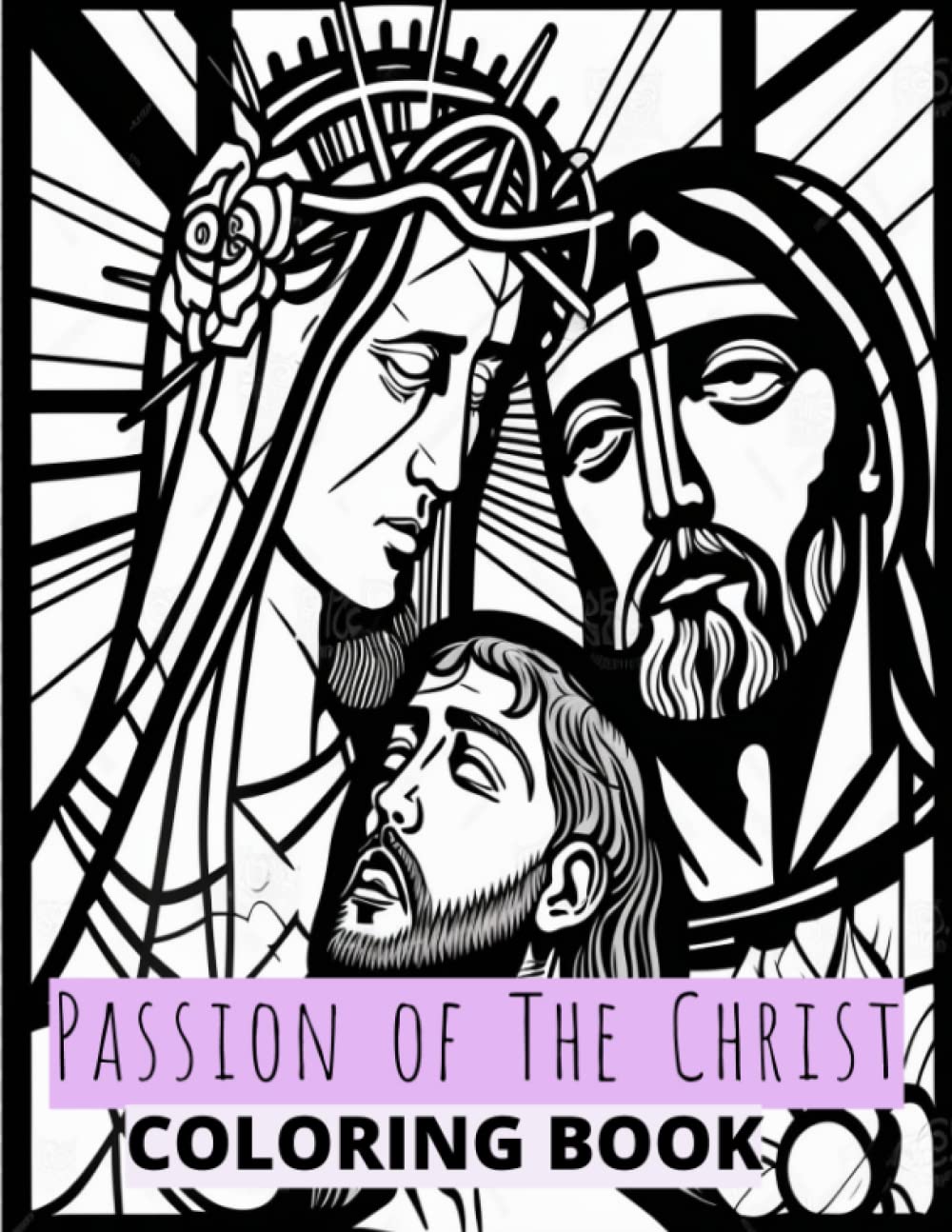 Buy Passion of the Christ Coloring Book| Holy Week Coloring Book| Jesus ...