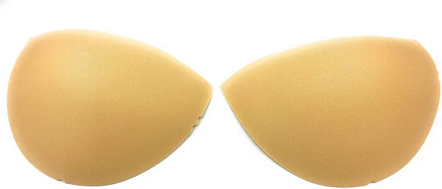 Amazon.com: Bra Cup Pads -Inserts Foam Push Up Bra Pads Inserts - Nude ...