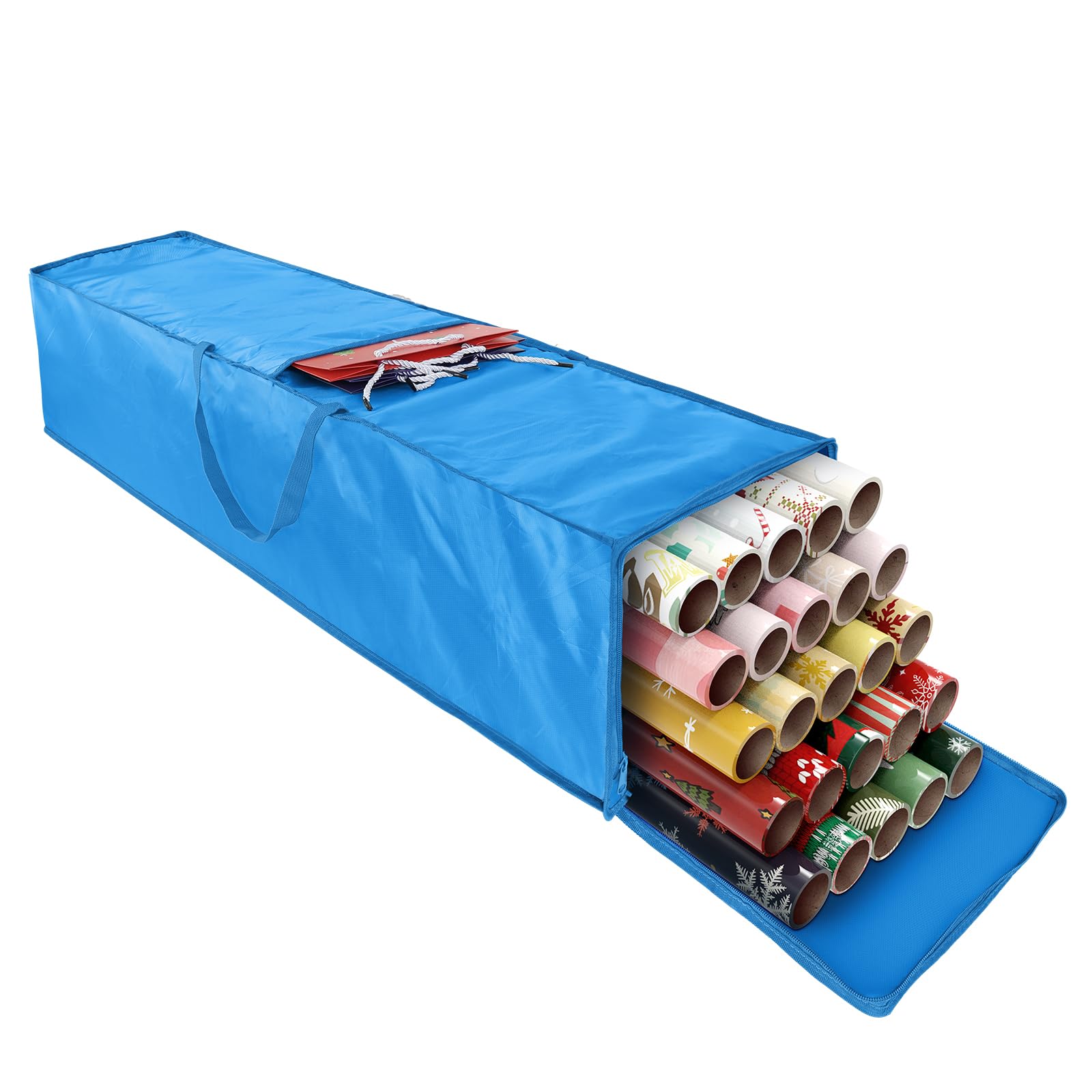 Wrapping Paper Storage Bag for Wrapping Paper Gift Paper Organiser ...