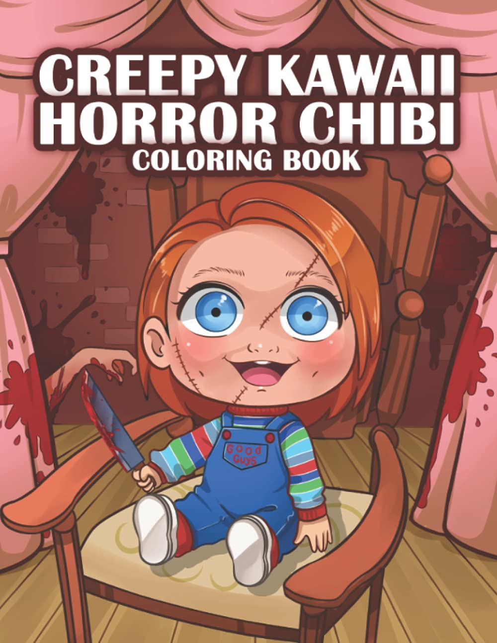Buy Creepy Kawaii Horror Chibi Coloring Book: Cute and y Horror ...