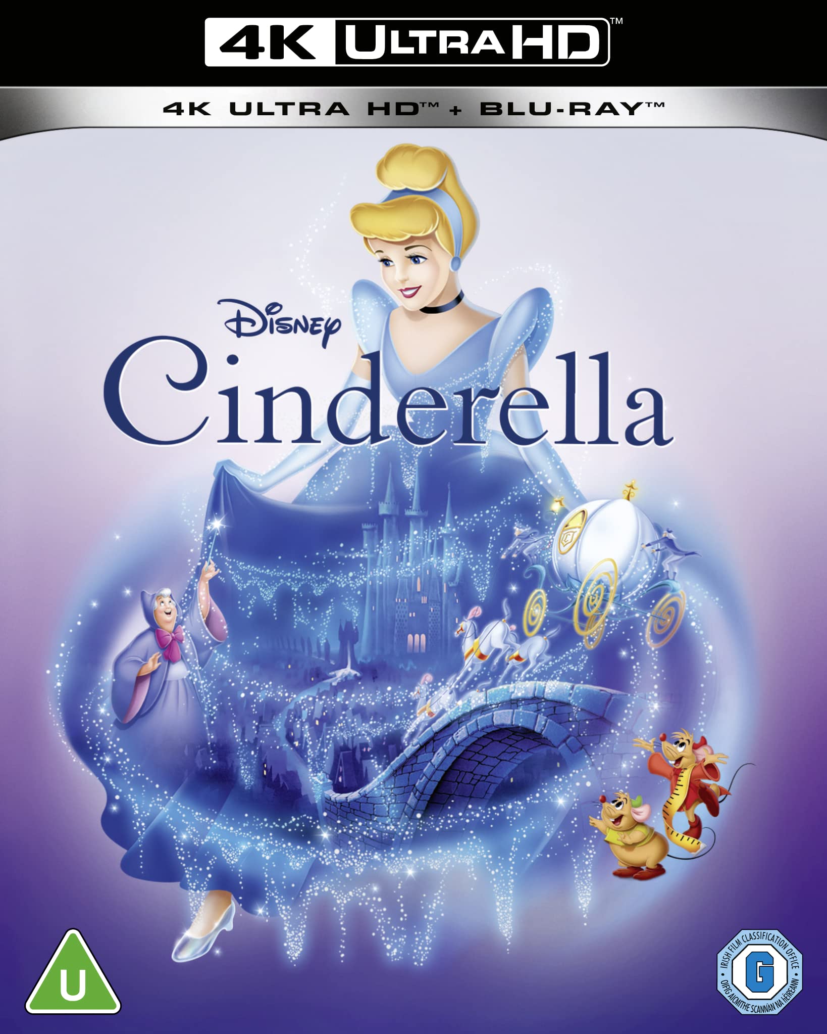 Cinderella (Animation) UHD [Blu-ray] [Region Free]: Amazon.co.uk: Clyde ...