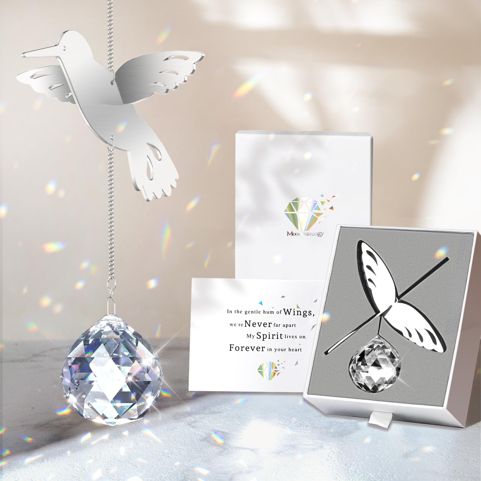 Amazon.com: Hummingbird Memorial Gifts for Loss of Loved One, Unique ...