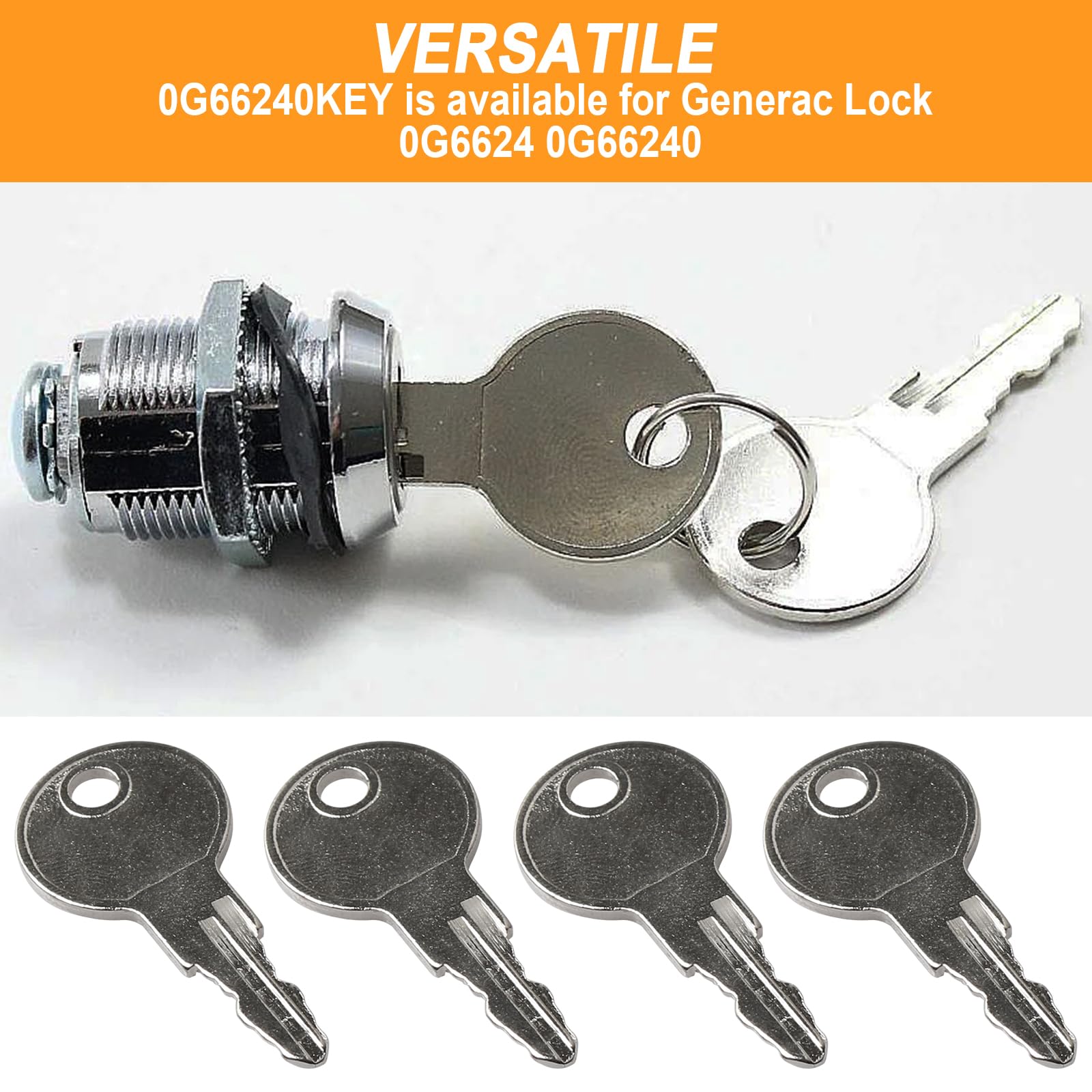 Snapklik.com : VIDABTE 0G66240KEY Generator Replacement Key For Generac ...