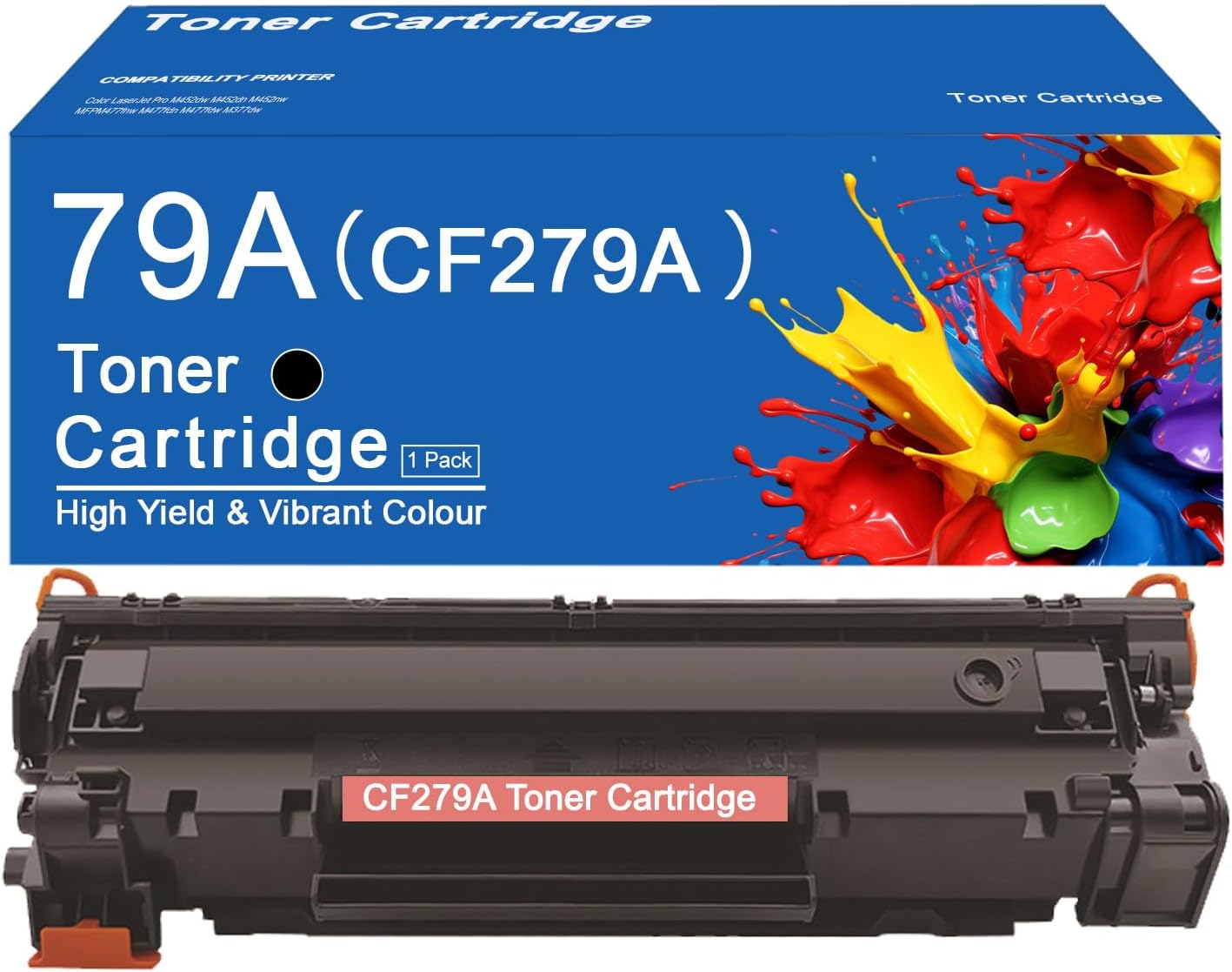 Amazon.com: 79A CF279A Black Toner Cartridges High Yield 79A CF279A Toner Cartridge（with Chip ...