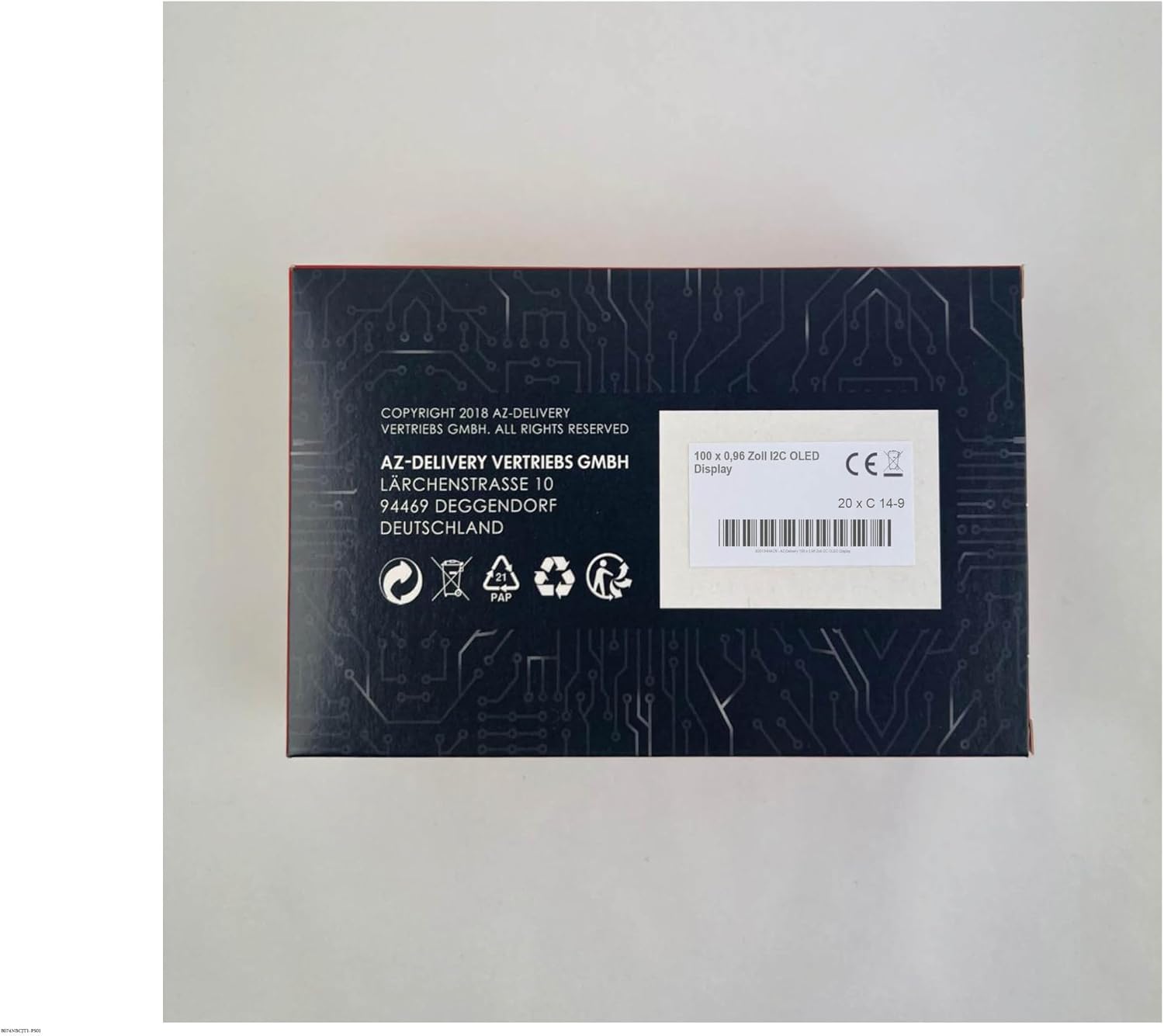 AZDelivery I2C 0.96-inch OLED Display Compatible Philippines | Ubuy