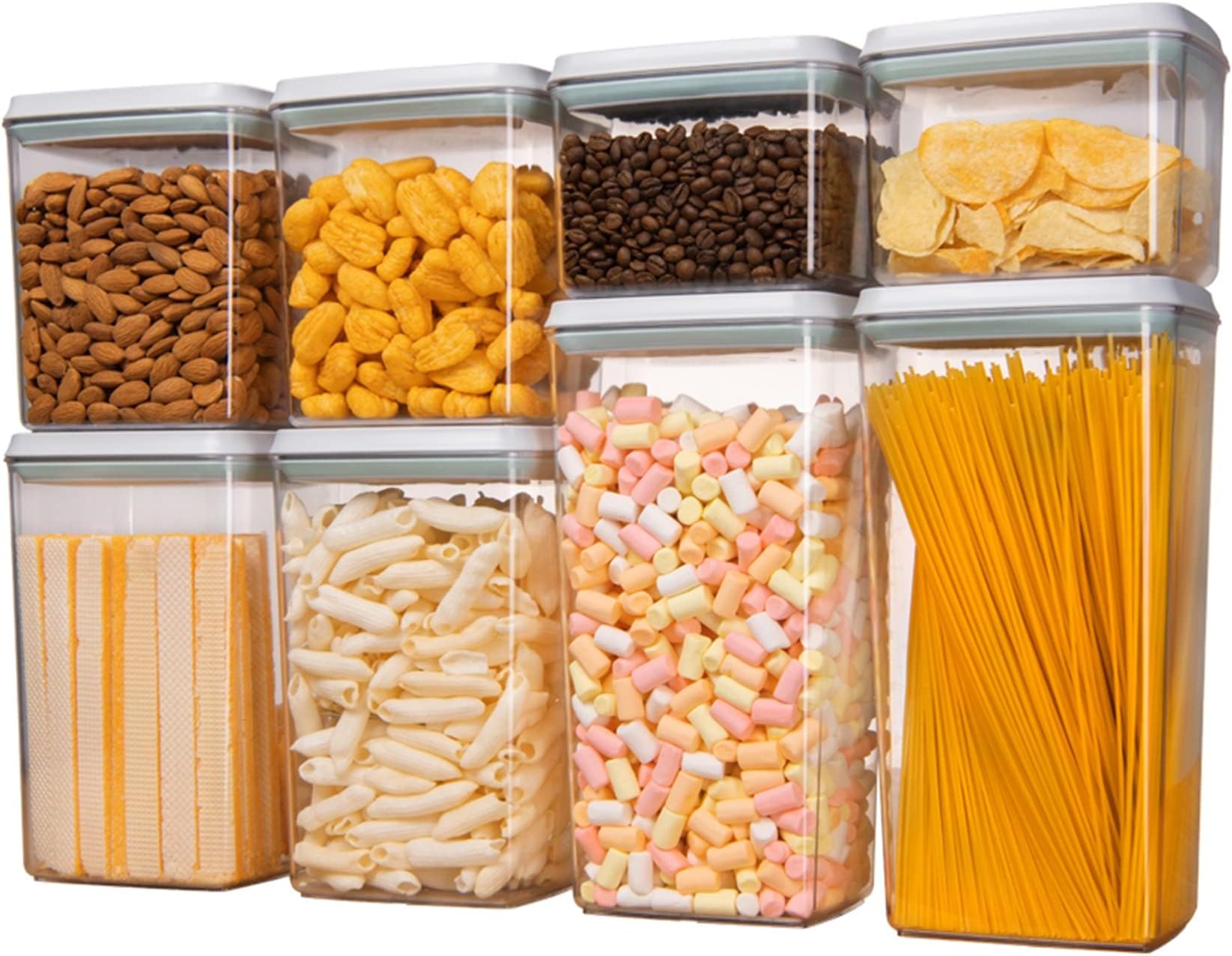 Amazon.com: Ankou Airtight Food Storage Container Sets with Lids 6Pcs ...