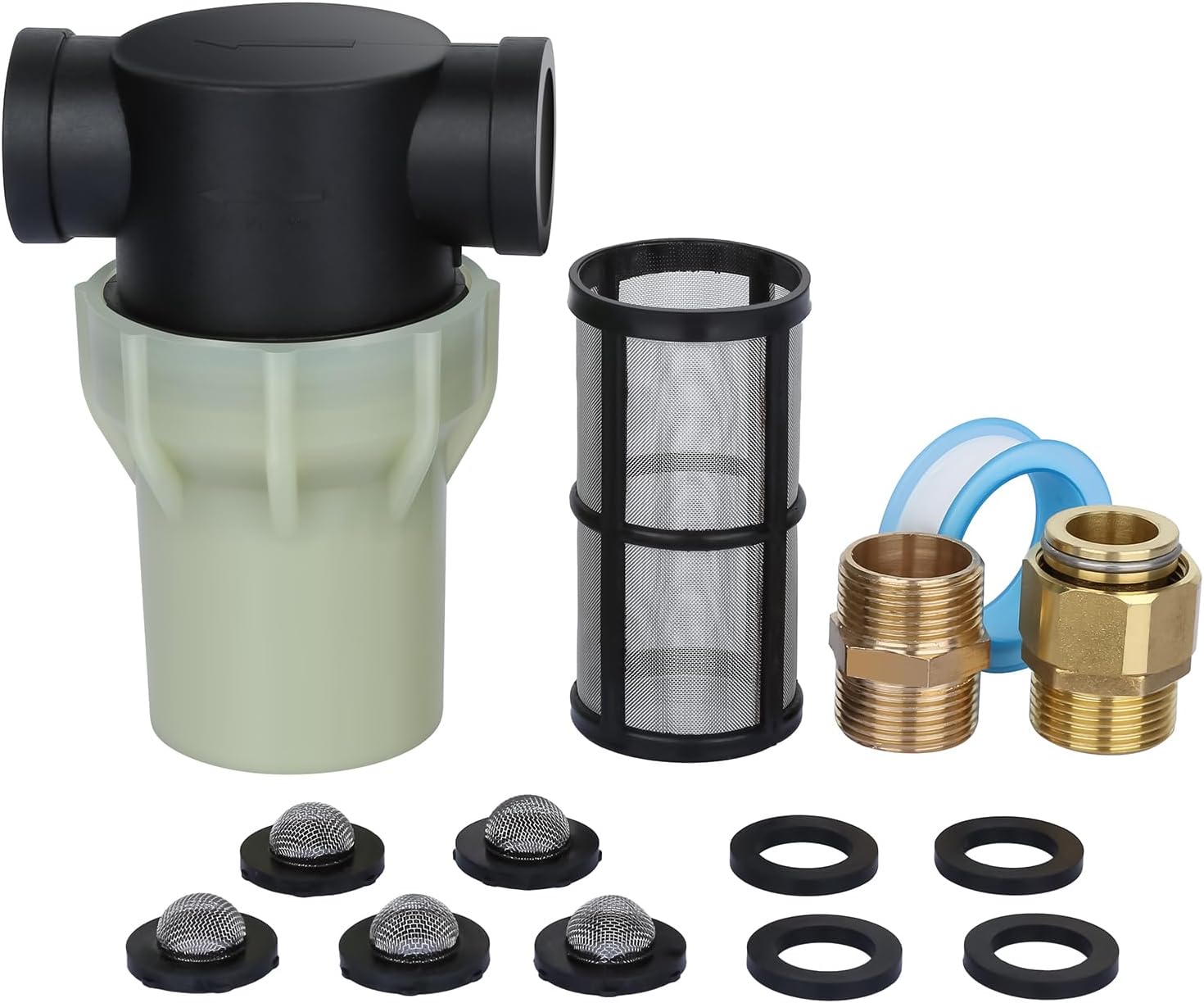 Amazon.com: Sellerocity 5 PK Inlet Filter Strainer Screens with 3/4 ...