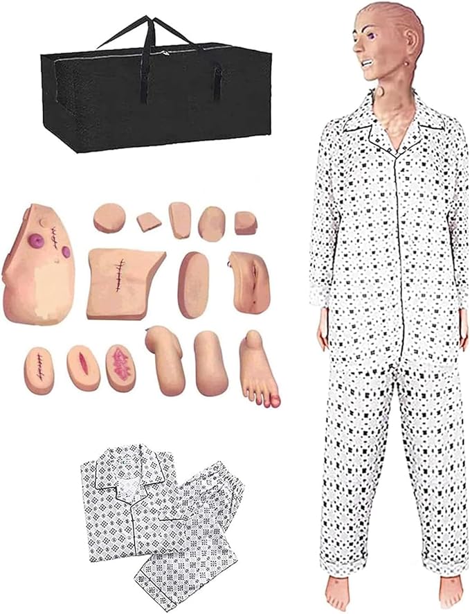 Amazon.com: BJYX Professional Patient Care Manikin 5.57ft Life Size ...