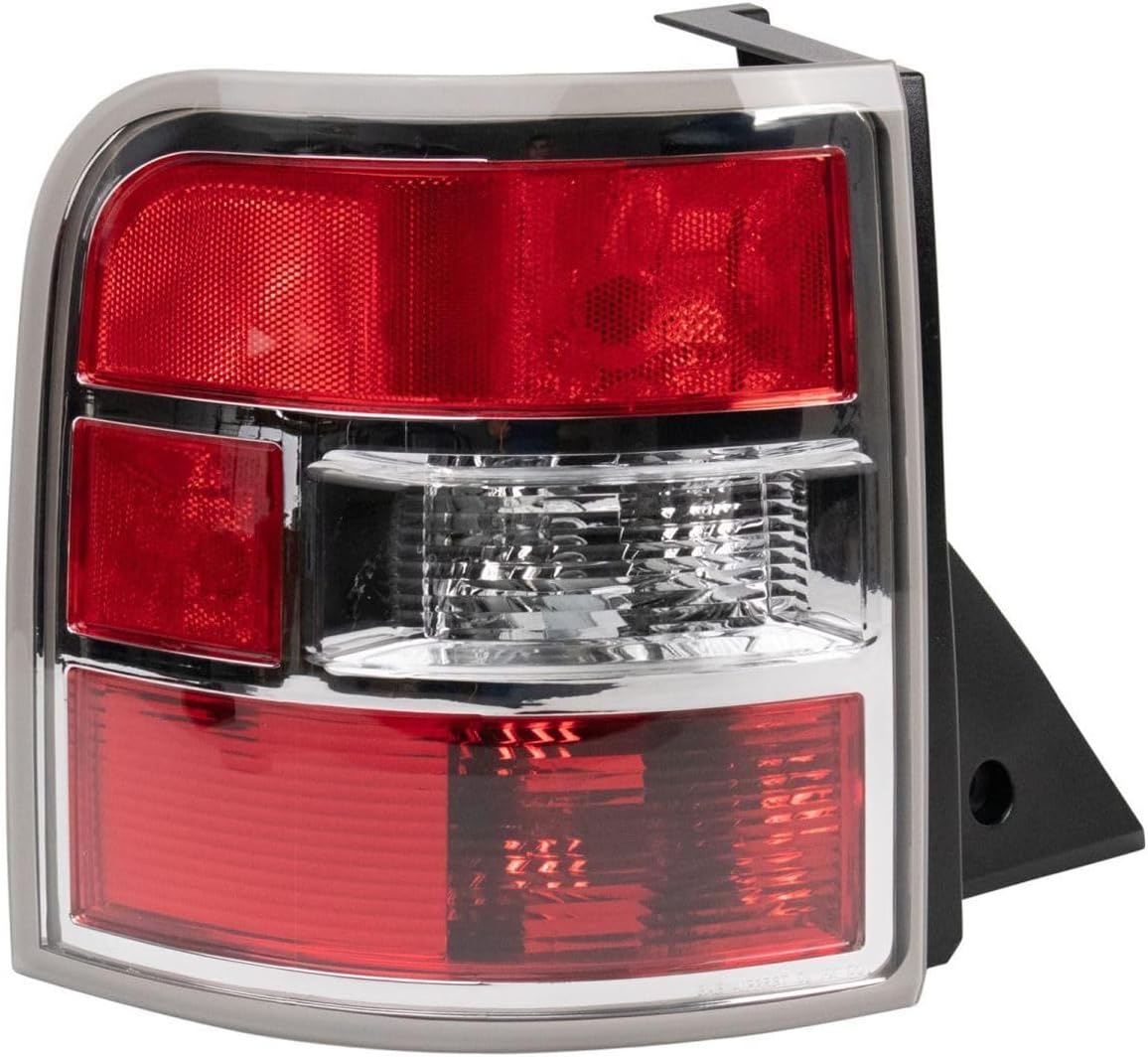 Amazon.com: OCACA Tail Light Assembly Left Driver Side Red Clear for ...