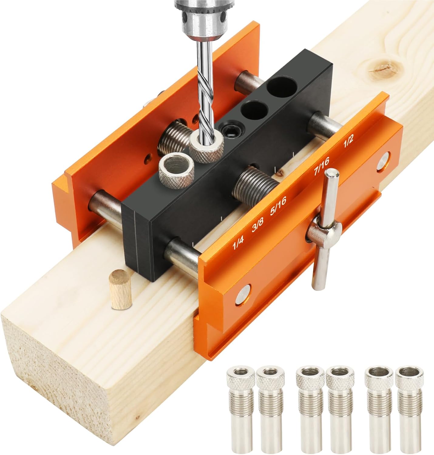 Self Centering Doweling Jig Kit, Drill Jig For Straight Holes ...