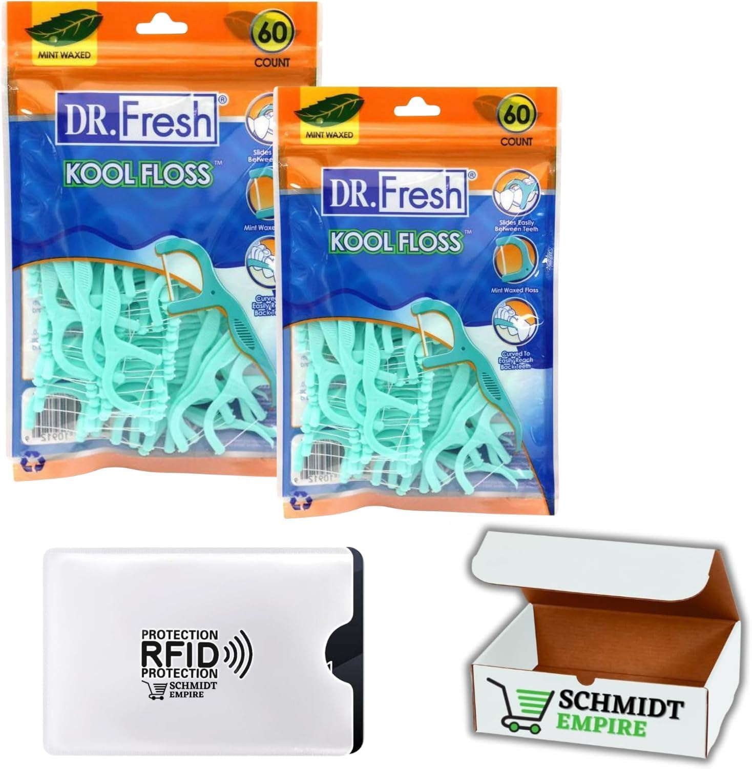 Amazon.com: Oral-B Essential Floss, Waxed, Unflavored, 54 Yards (50 ...