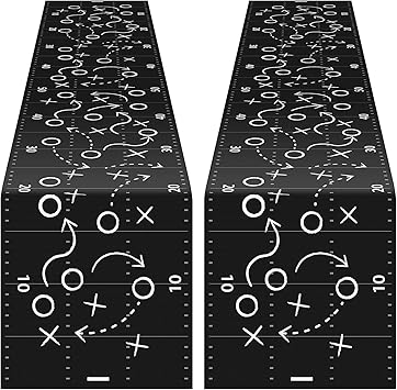 Amazon.com: Sliner Football Table Runner Football Themed Party ...