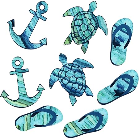 Amazon.com: 25 Pcs Turtle Car Magnets Cruise Door Magnet Flip Flop Boat ...