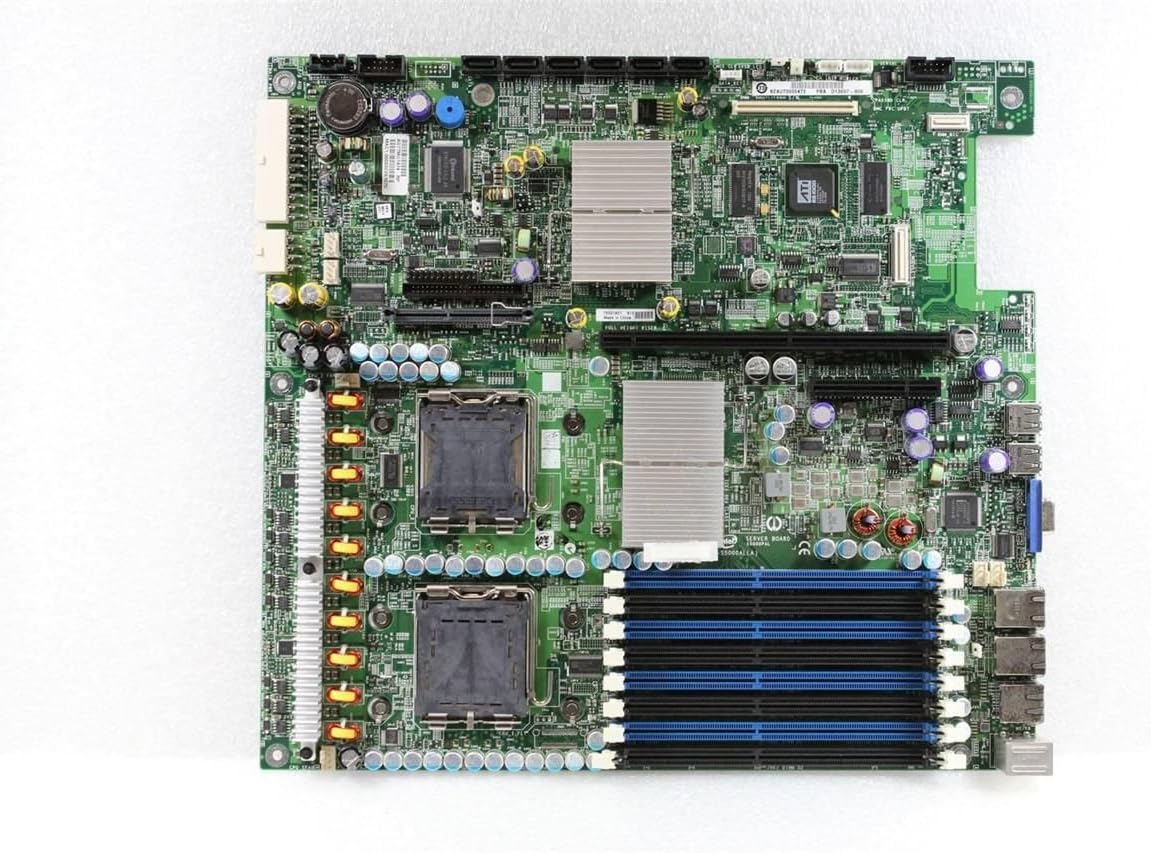 Amazon.com: Intel Dual Xeon LGA 771 DDR2 667 Server Motherboard ...