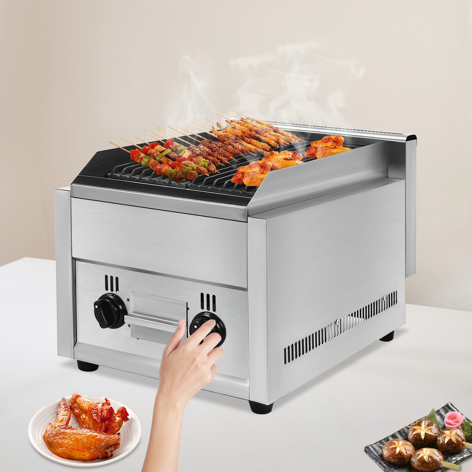 Charbroil Commercial Grill Charbroiler Commercial Countertop LPG Char ...