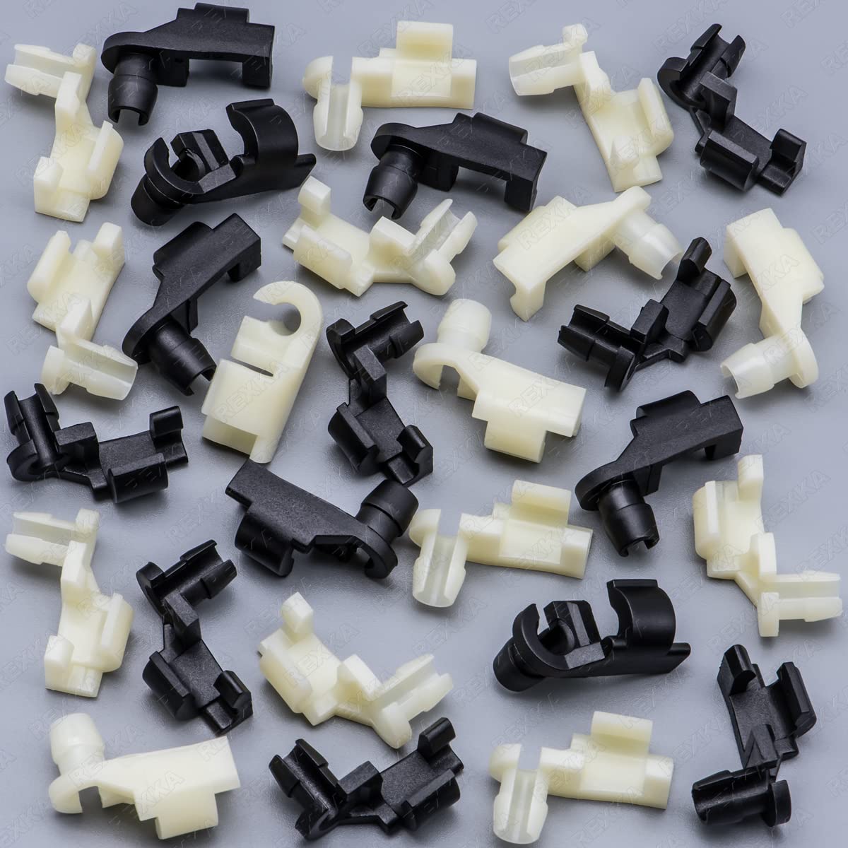 Amazon.com: Rexka 15 Sets Door Handle Lock Rod Hood Latch Locking Push ...