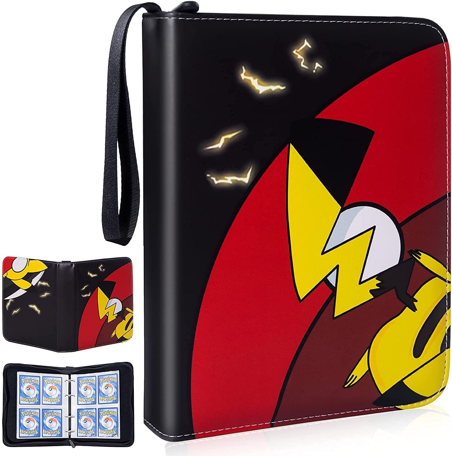 Amazon.com: Card Binder 440 Pockets for Game Trading Cards, Card Holder ...