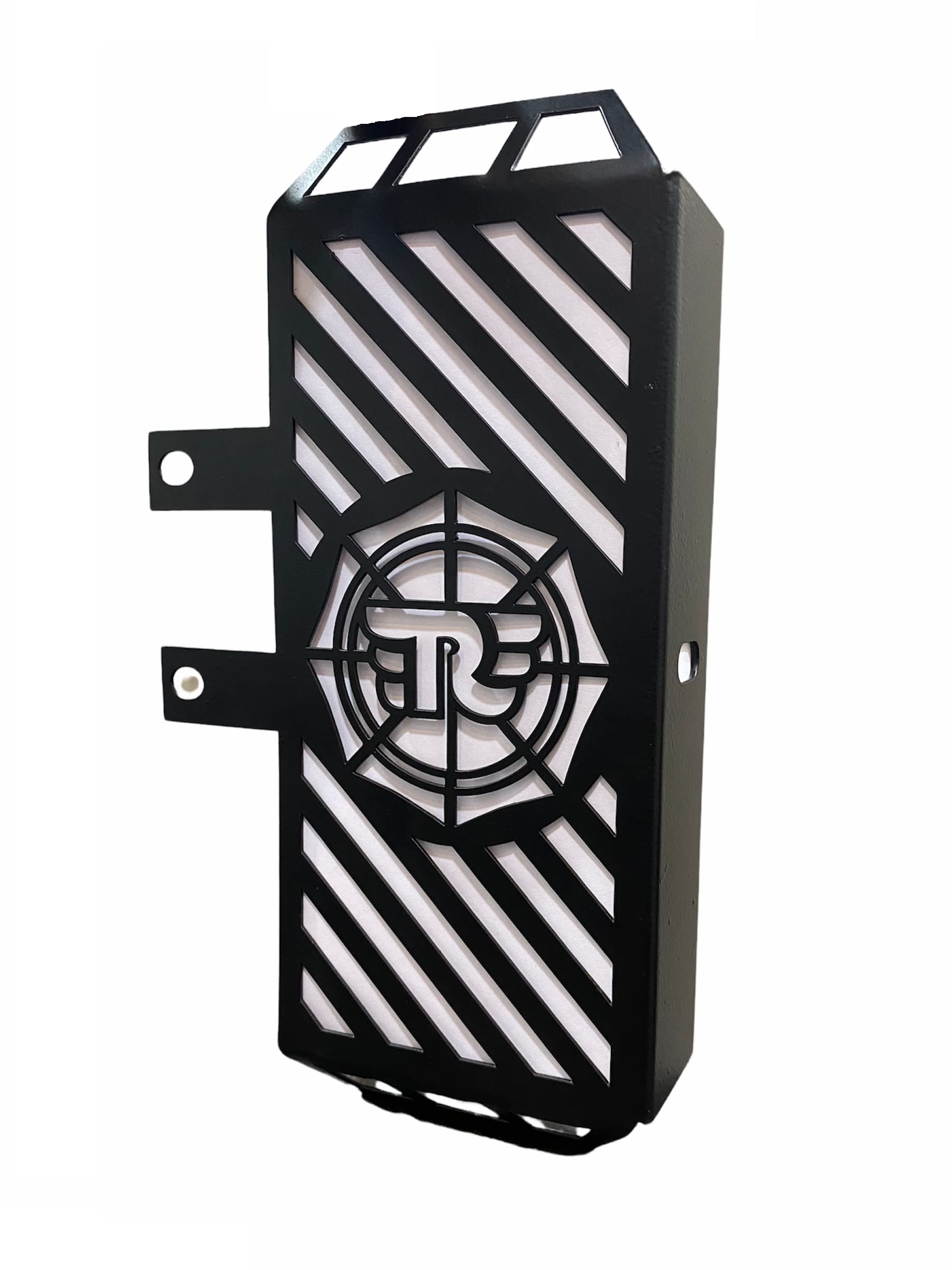 Buy SGTB Radiator Guard in R logo for Royal Enfield Himalayan bike Matt ...