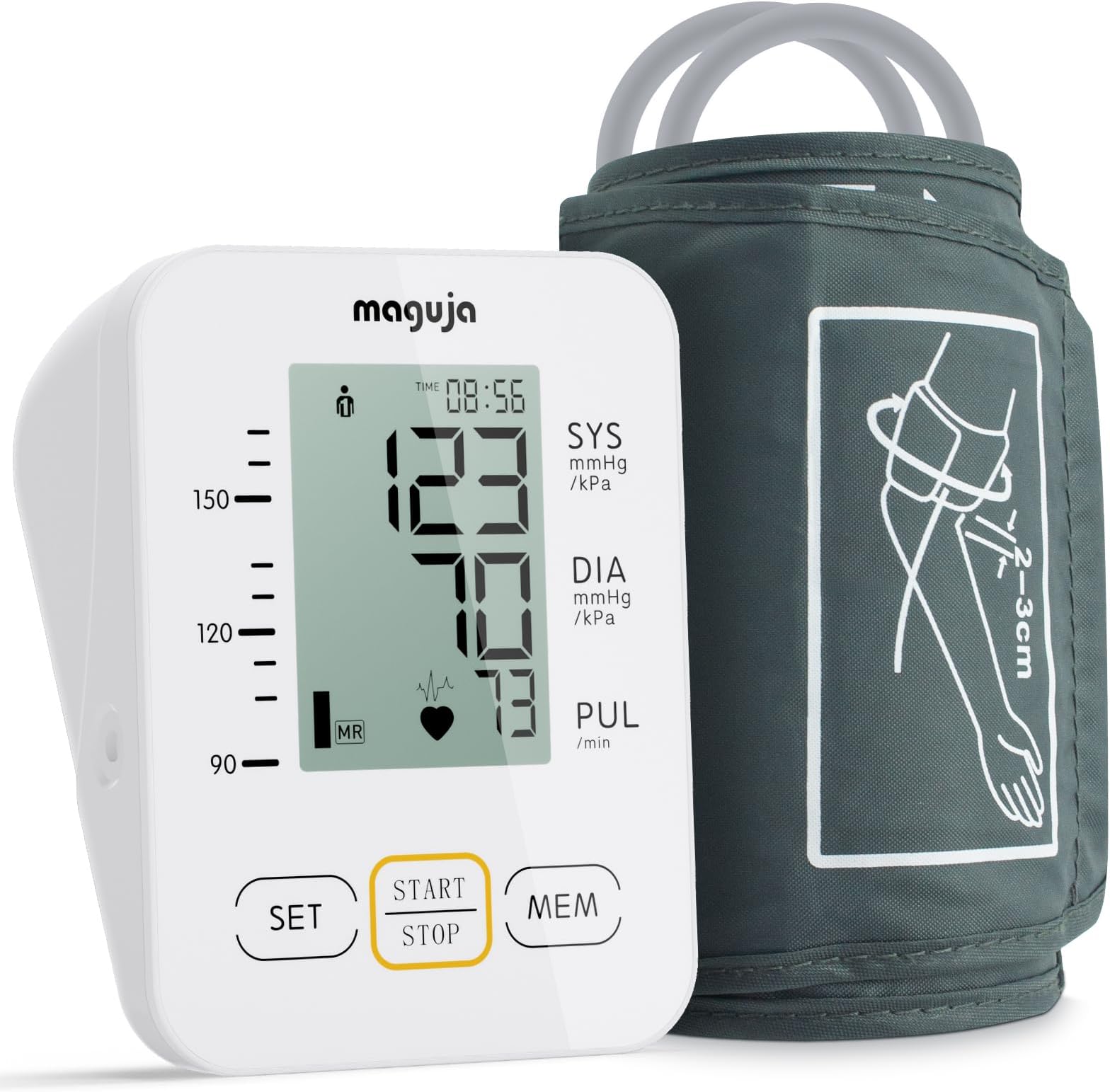 Amazon.com: SmartHeart Automatic Digital Blood Pressure Arm Monitor ...