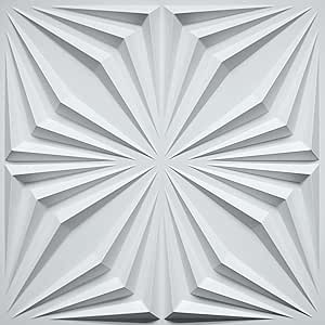 Amazon.com: Dundee Deco 3D Wall Panels - Contemporary Abstract ...
