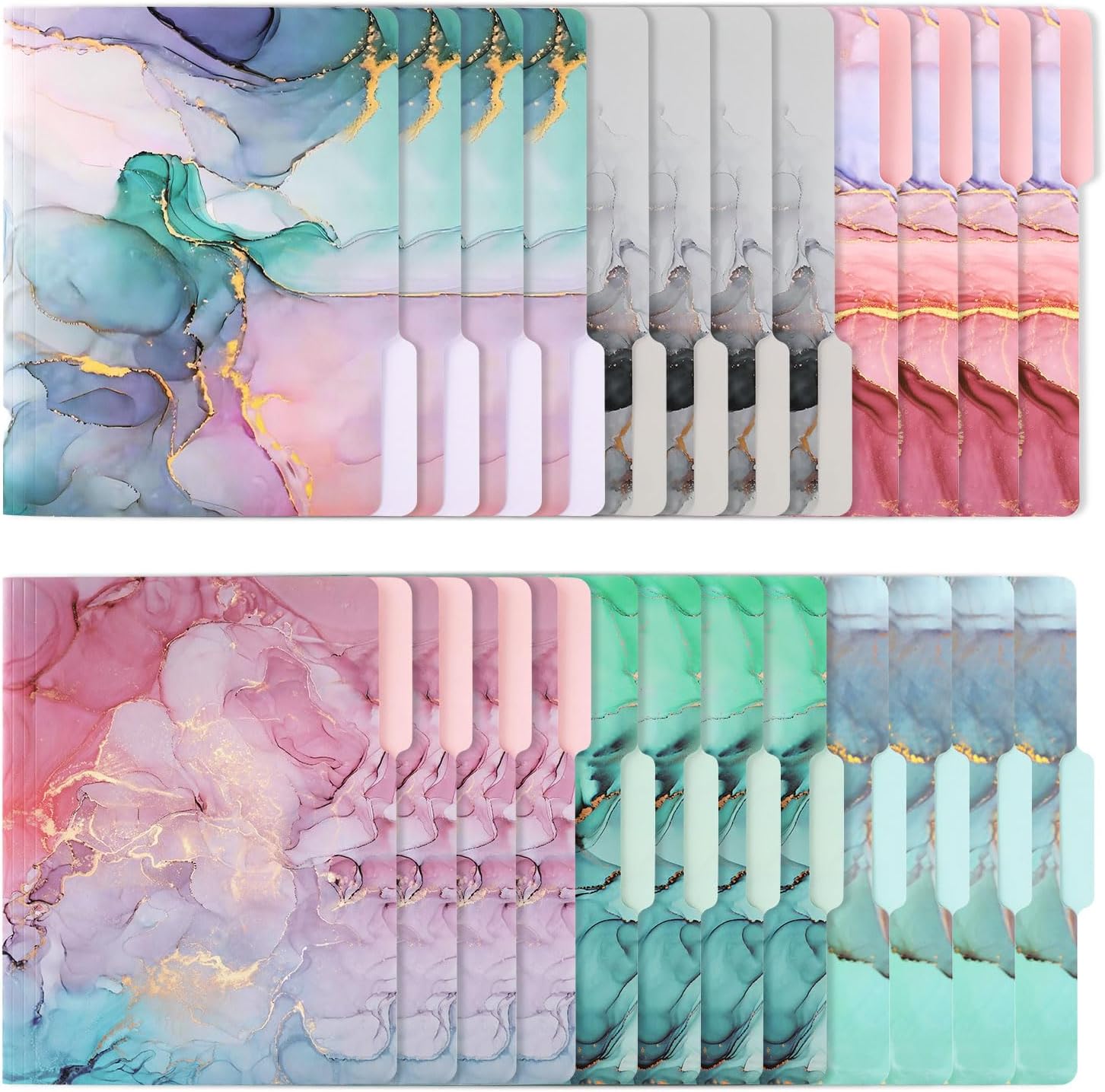 Amazon.com : EOOUT 18 Pack Decorative File Folders Cute File Folders ...