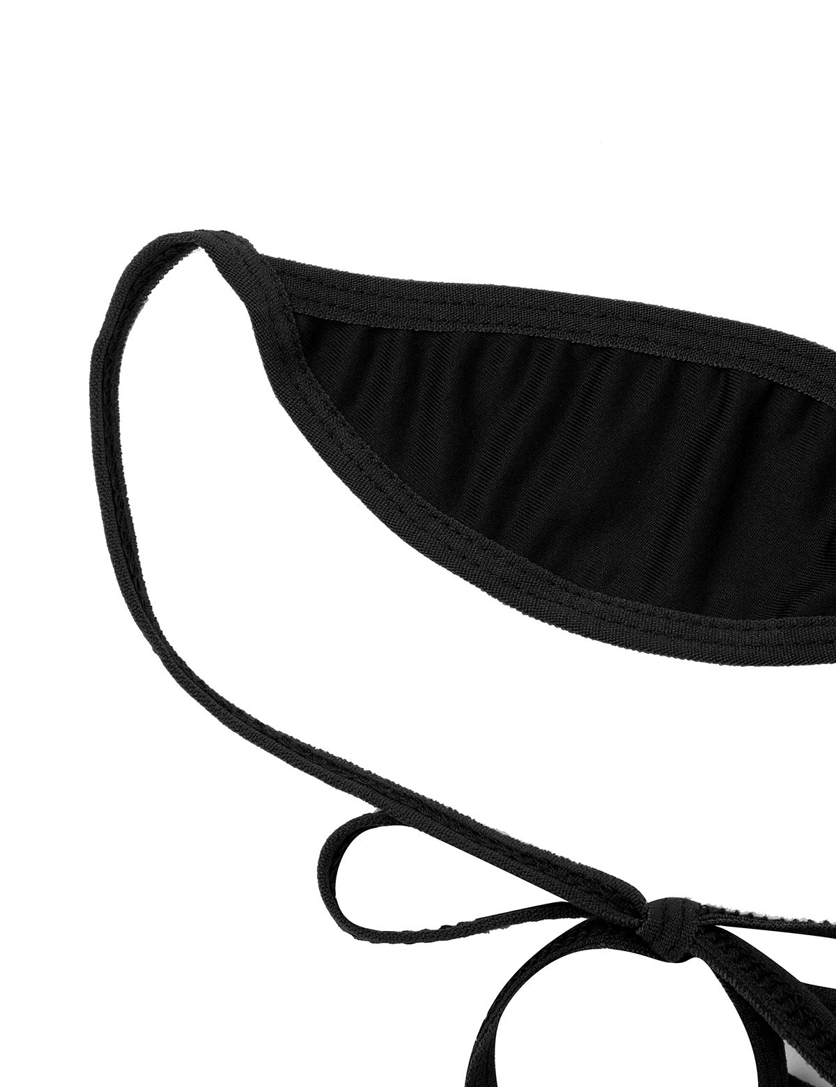 Buy inlzdz Women's Sheer Extreme Bikini Tops and Tie Sides Micro Thongs ...