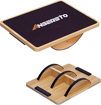 Amazon.com : Balance Board,Rocker Board,Wobble Board,Balance Board for ...