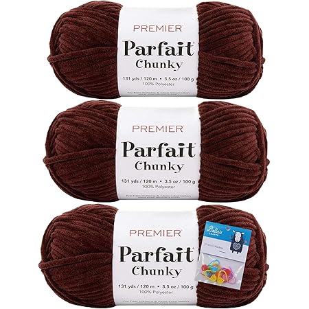 Amazon.com: Premier Yarns Parfait Chunky - 3.5 Oz - #6 Super Bulky ...