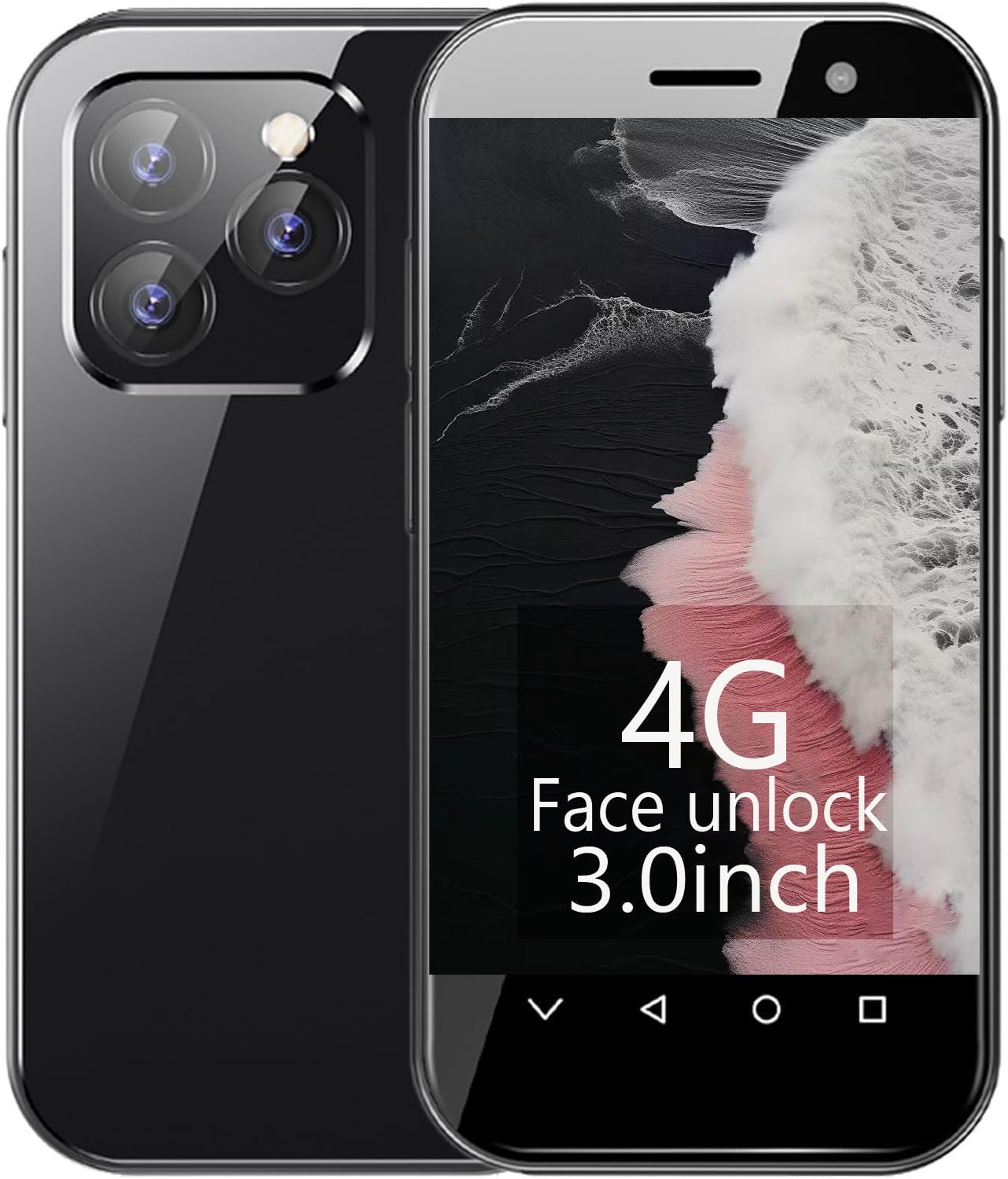 Amazon.com: IBOZOU Mini 4G Unlocked Smartphone 3.0 Inch Dual Sim Quad ...