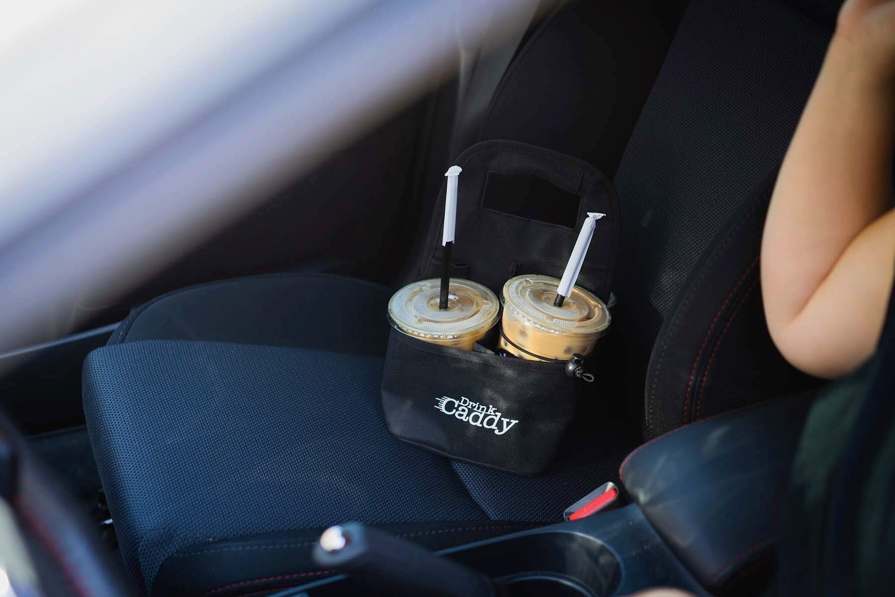 Snapklik.com : Drink Caddy Portable Drink Carrier And Reusable Coffee ...