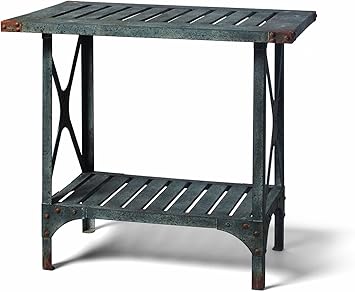 Amazon.com: Foreside Industrial Table : Home & Kitchen