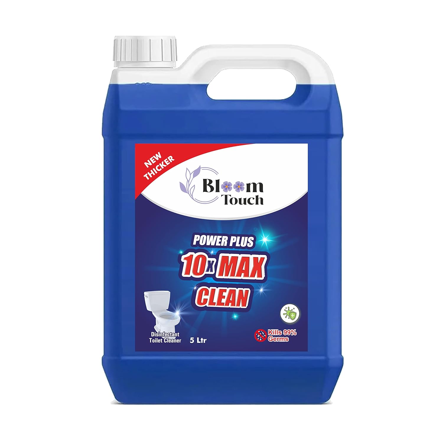 Bloom Touch Toilet Cleaner 10X Max Clean 5Ltr Value Pack Original ...