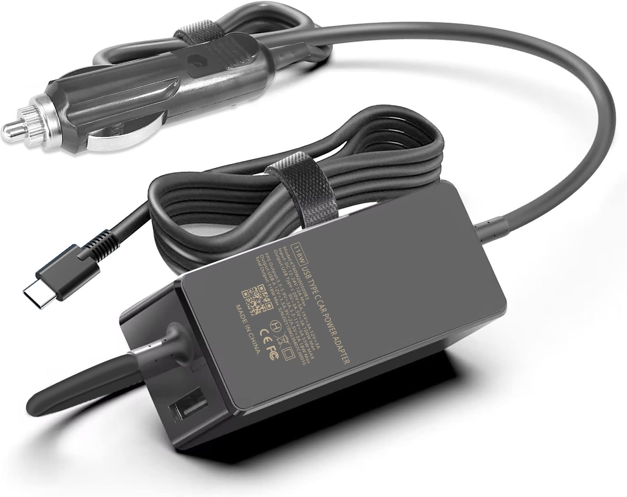 Amazon.com: Dell Auto Air Adapter 65W USB-C *Same as 450-AFLE ...