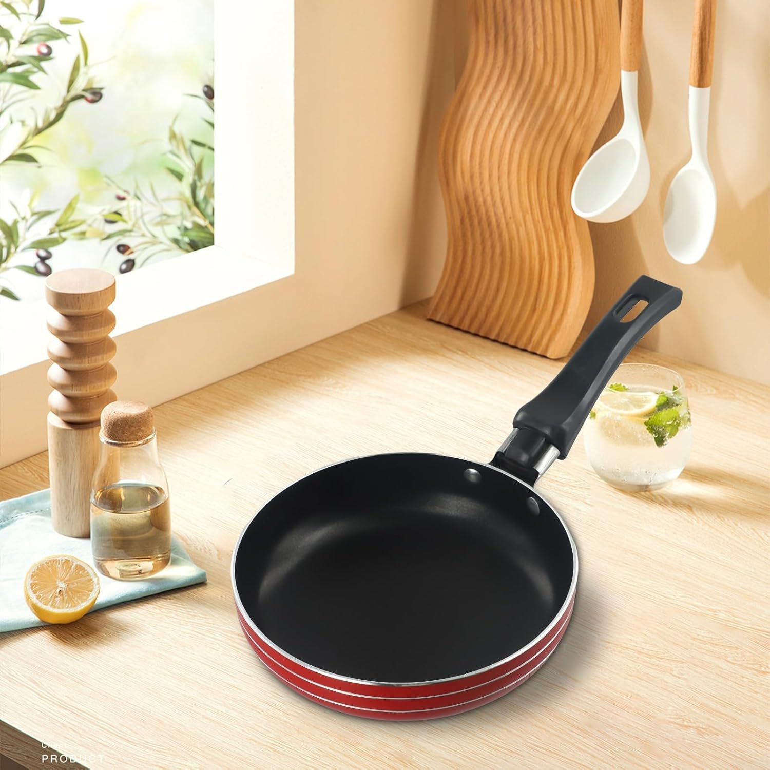 Amazon.com: Cookware for MINI Egg Fry Pan Skillet, Stainless Steel Non ...