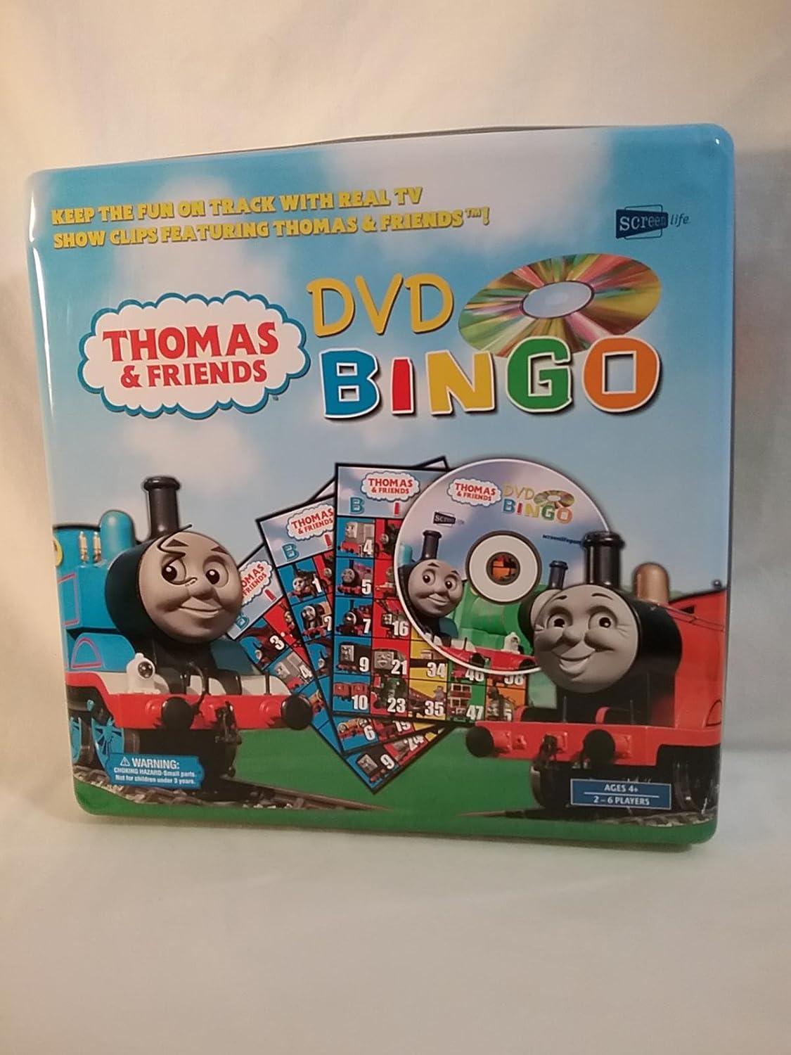Amazon.com: Thomas & Friends DVD Bingo Game in Collectible Tin : Toys ...