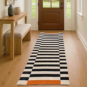 Amazon.com: Folkulture Runner Rug for Hallways | 2x6 ft | Entryway-Rug ...