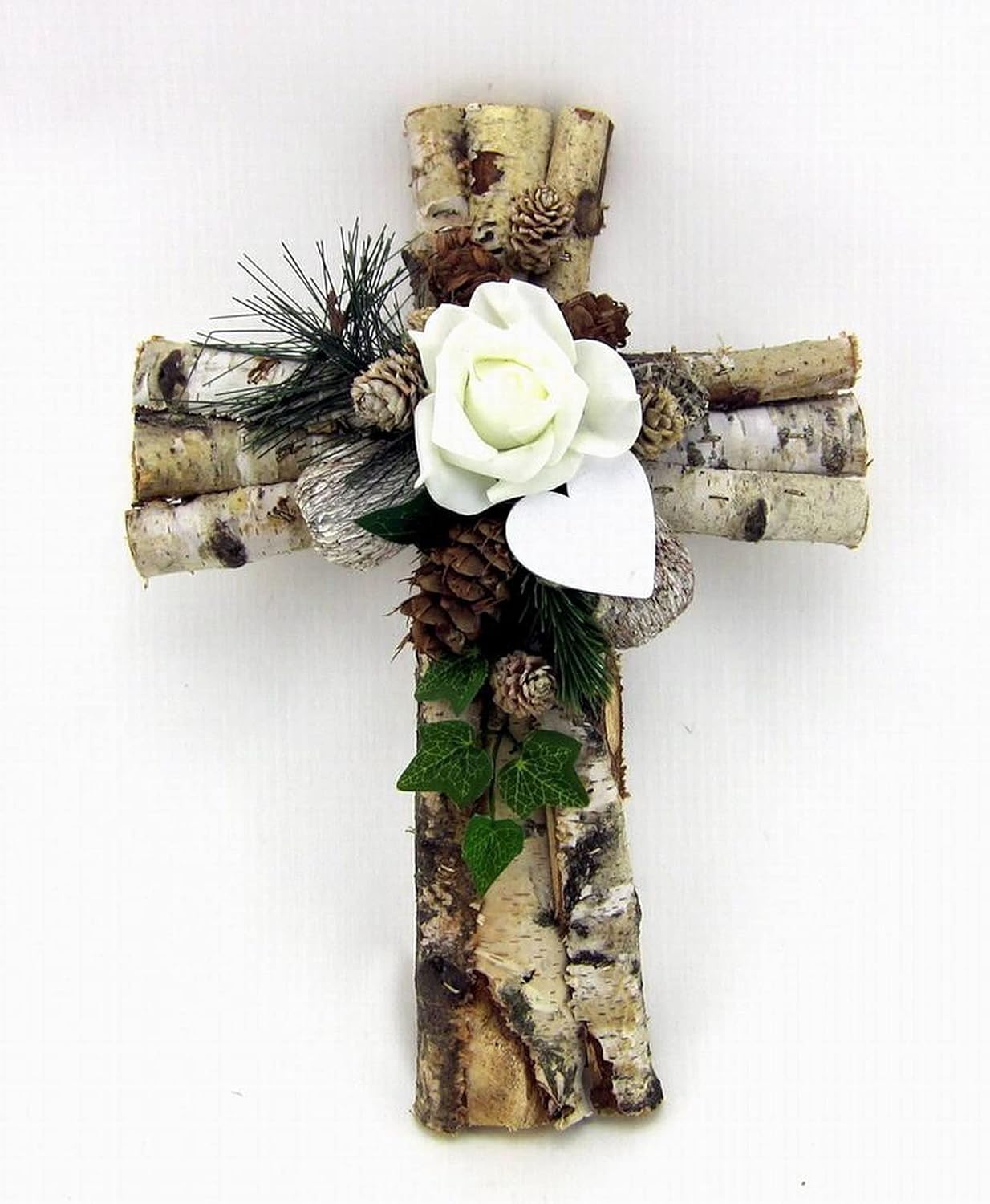 Amazon.de: Small-Preis Grabgesteck - Grabschmuck - Grabaufleger Kreuz ...