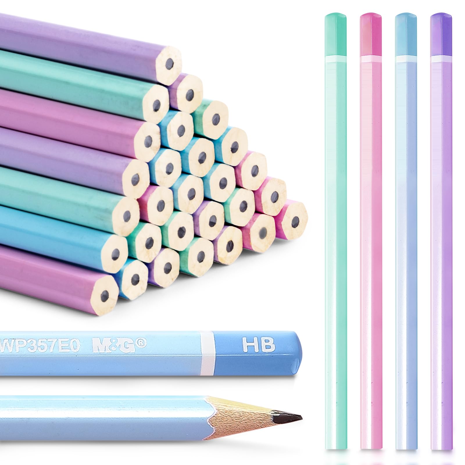 Unsharpened Colored Pencil New Vs. Old Prismacolor Colored Pencils