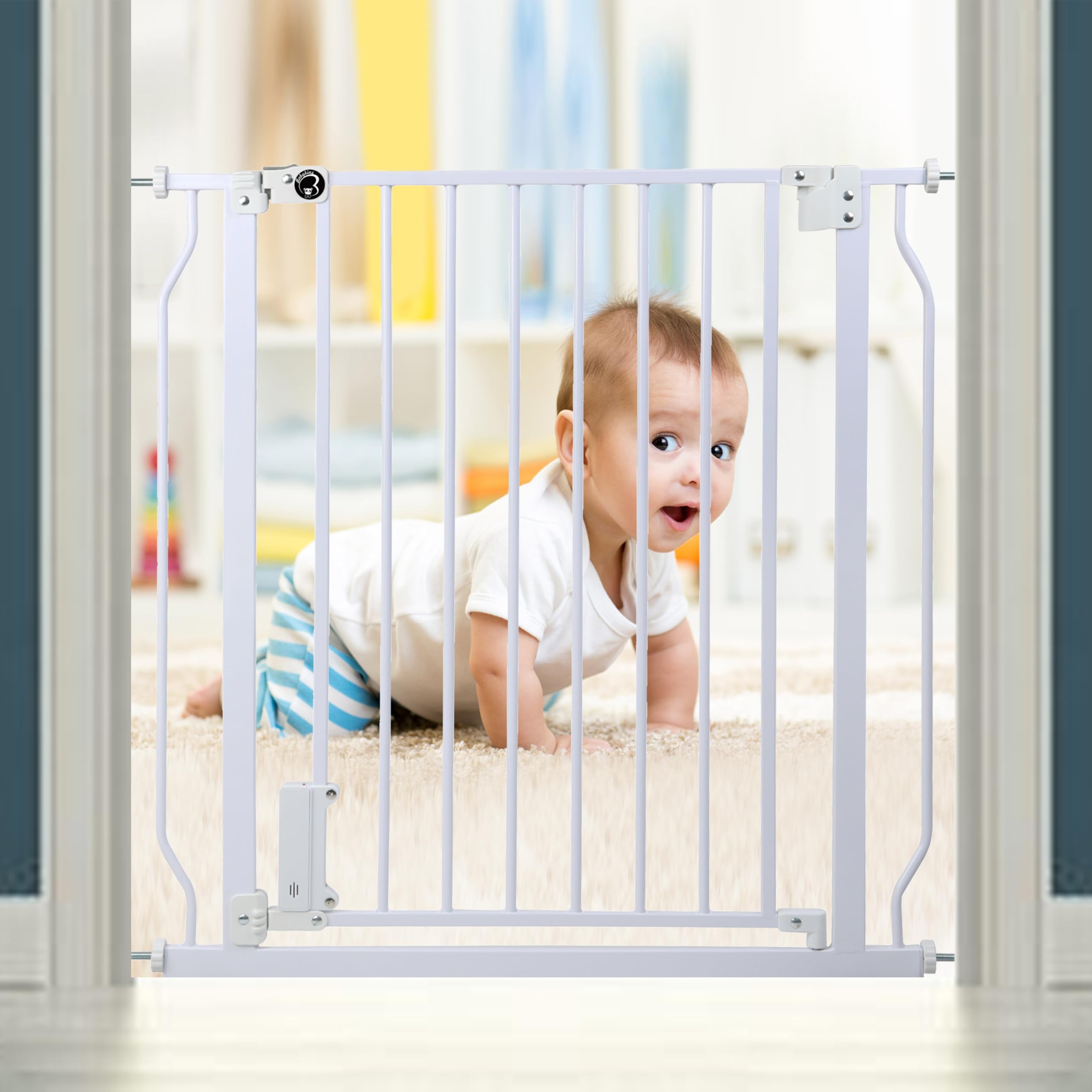 Kiddale Baby Safety Gate (Barrier, Fence) for Toddlers, Kids, Dogs,Pets ...
