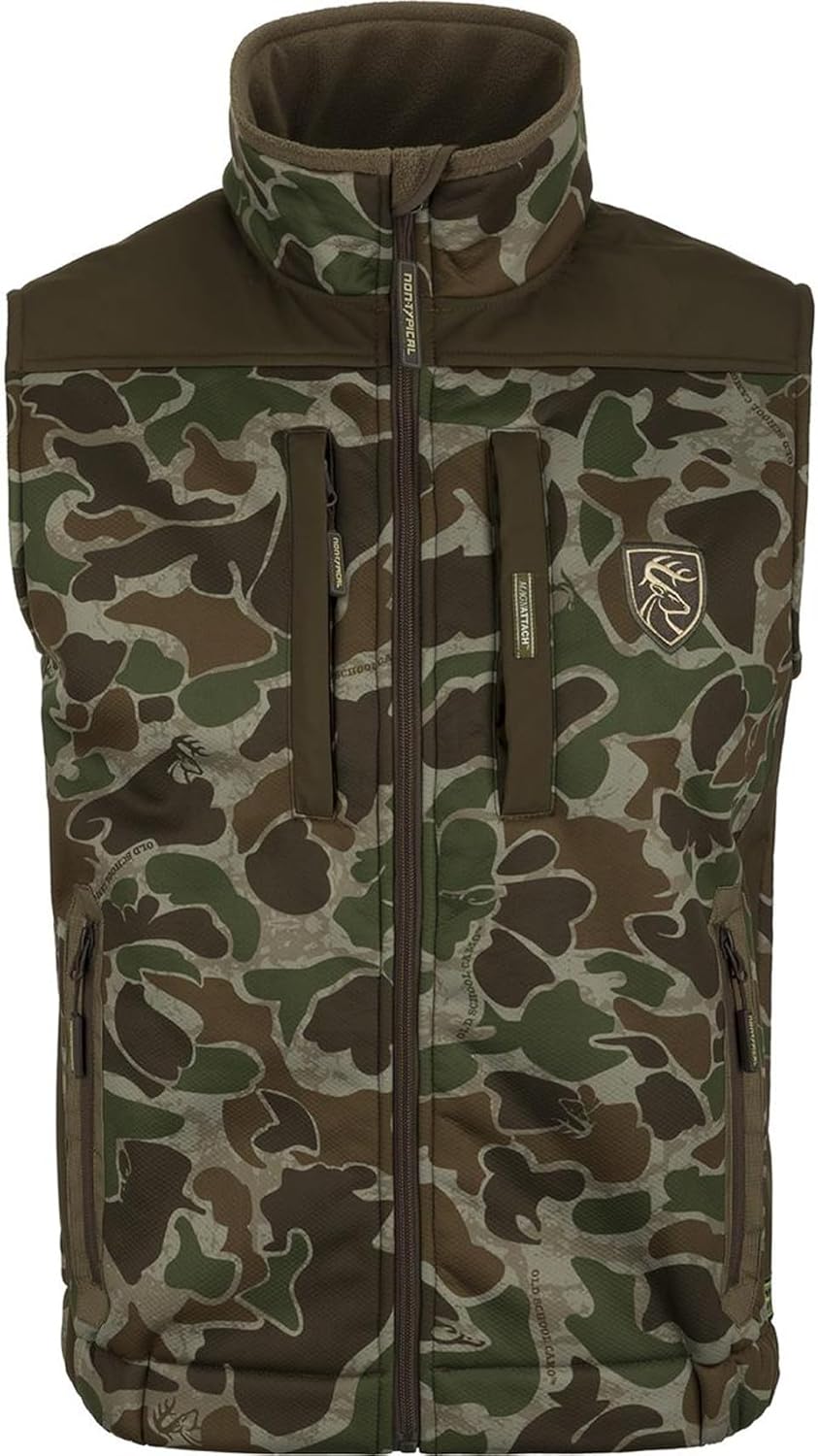 Amazon.com: Drake DNT2100-037-1 Heavyweight Standstill Windproof Vest ...