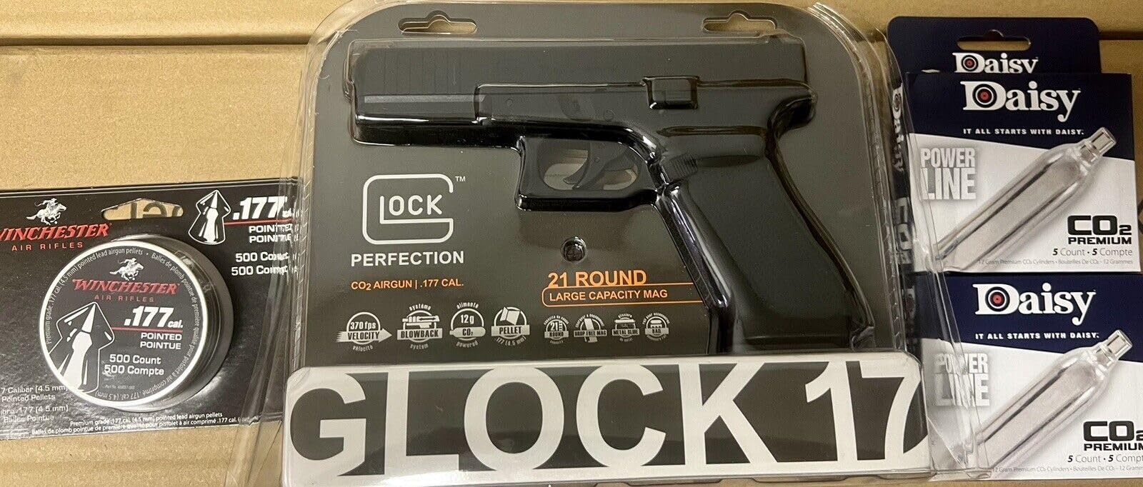 Ytdsports Bundle Kit For Glock 17 Gen5 Air Pellet Pistol | Desertcart INDIA