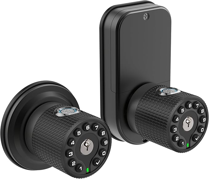 Amazon.com: BOTHSTAR Double Sided Keyless Door Knob Lock with ...