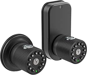 Amazon.com: BOTHSTAR Double Sided Keyless Door Knob Lock with ...