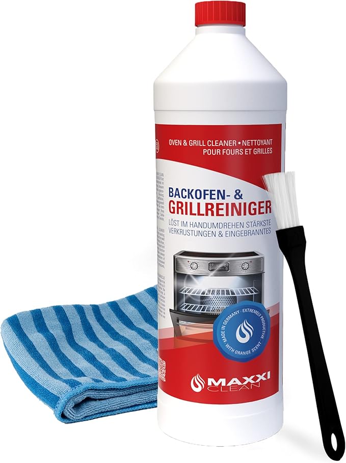 Maxxi Clean | Backofen,- und Grillreiniger Komplettset | 1.000 ml Gel ...