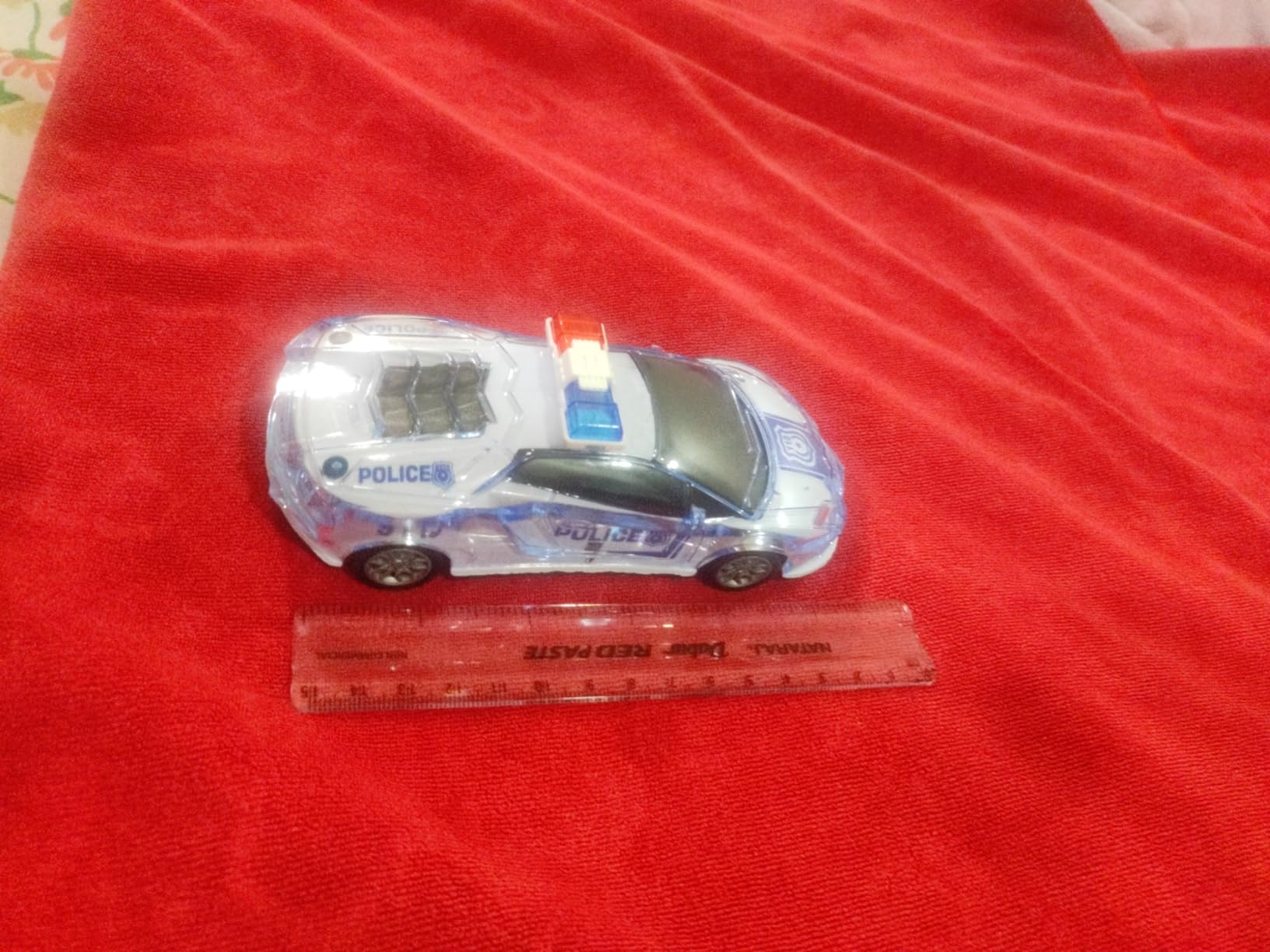 Kiddie Galaxia Branded Police Car with Lights, Push & Go Powered, Music ...