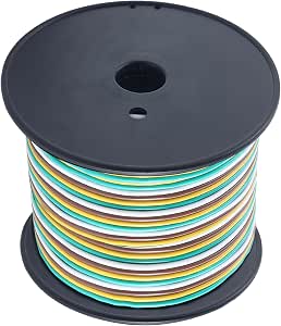 Amazon.com: EXERAUO 100FT Trailer Wiring Harness 14 Gauge 4-Way Trailer ...