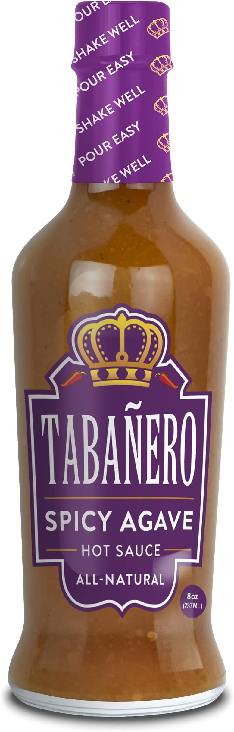 Amazon.com : Spicy Agave Hot Sauce by Tabañero, All Natural, Gluten ...