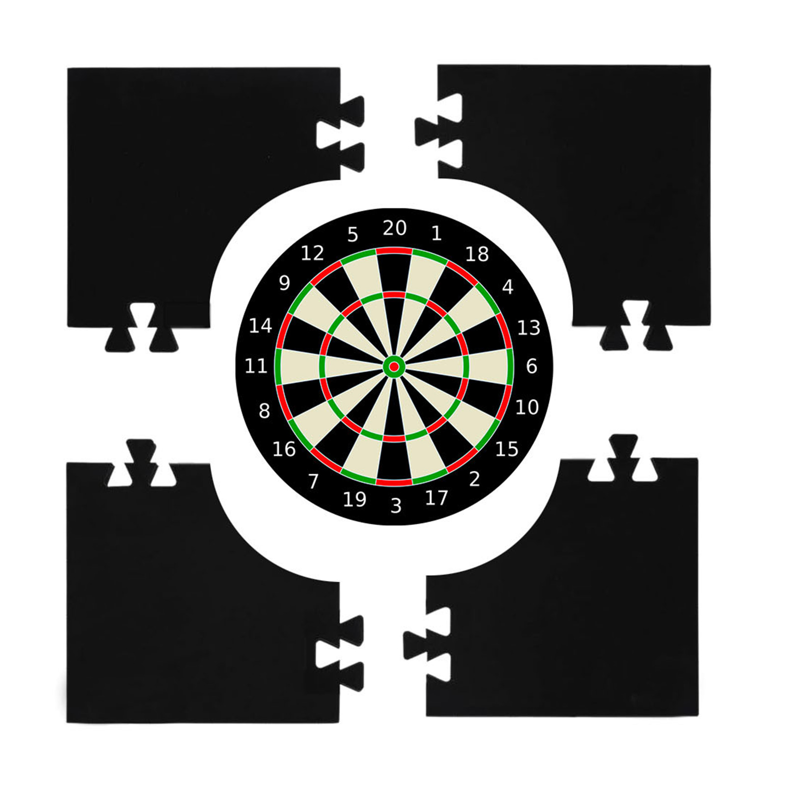 Eva Jigsaw Dartboard Protector Designa - EVA Jigsaw Protection Ring In ...