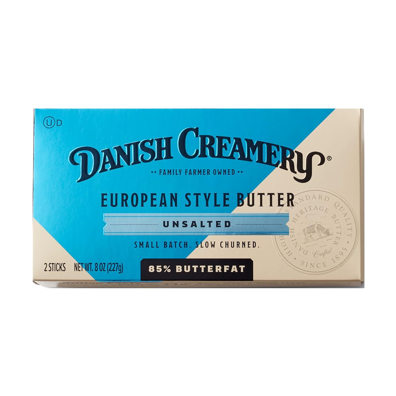 Amazon.com: Danish Creamery European Style Unsalted Butter, 8 Oz ...