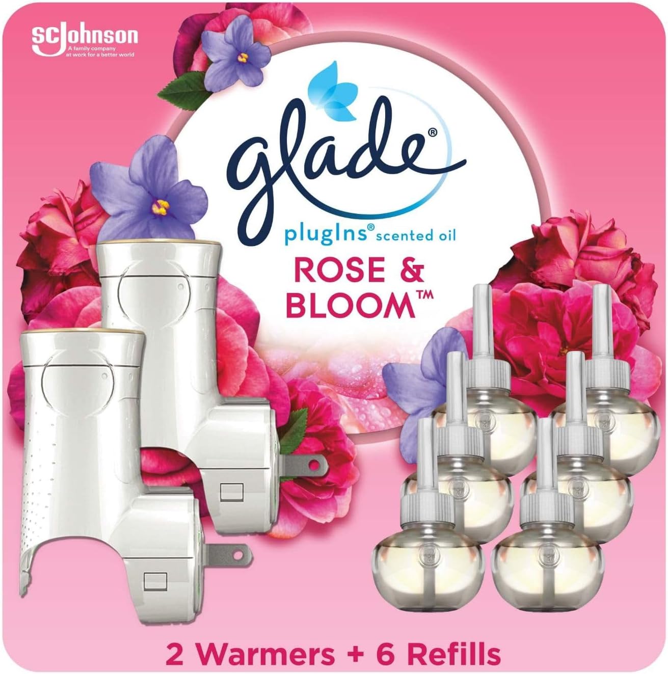 Amazon.com: Glade PlugIns Refills Air Freshener Starter Kit, Scented ...